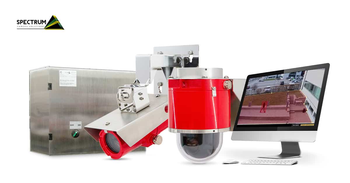 Explosion Proof Cameras & Housings for Hazardous Environments
